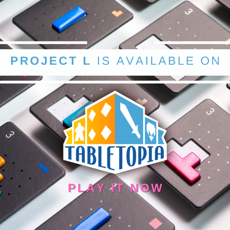 Project L: Finesse by Boardcubator - Play Project L now on Tabletopia, check out the Master box ...