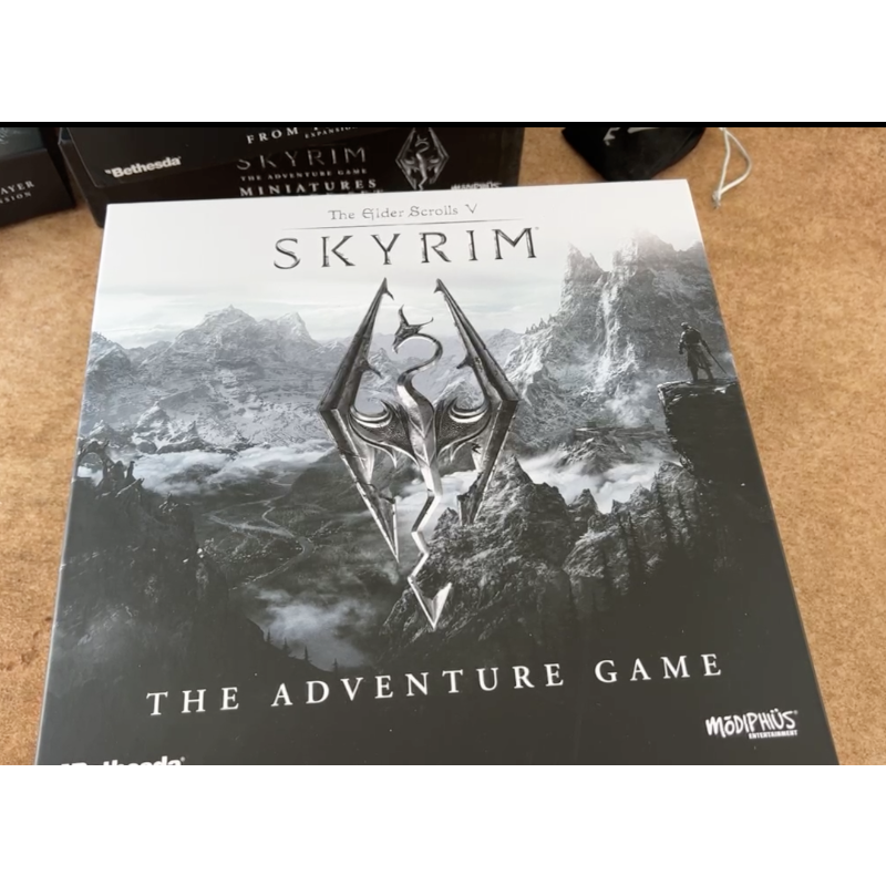 The Elder Scrolls V: Skyrim The Adventure Game by MODIPHIUS ENTERTAINMENT - Unboxing videos ...