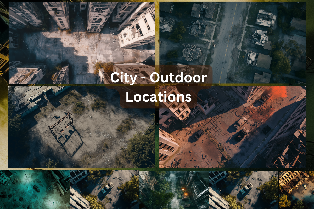 After the Fall: 700 Post-Apocalyptic Battle Maps by Agnesagraphic ...