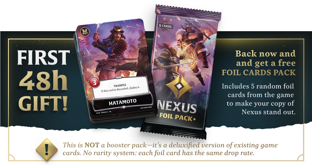 Nexus Card Game by Redzen Games - Thank you, friends: Nexus is a reality. - Gamefound