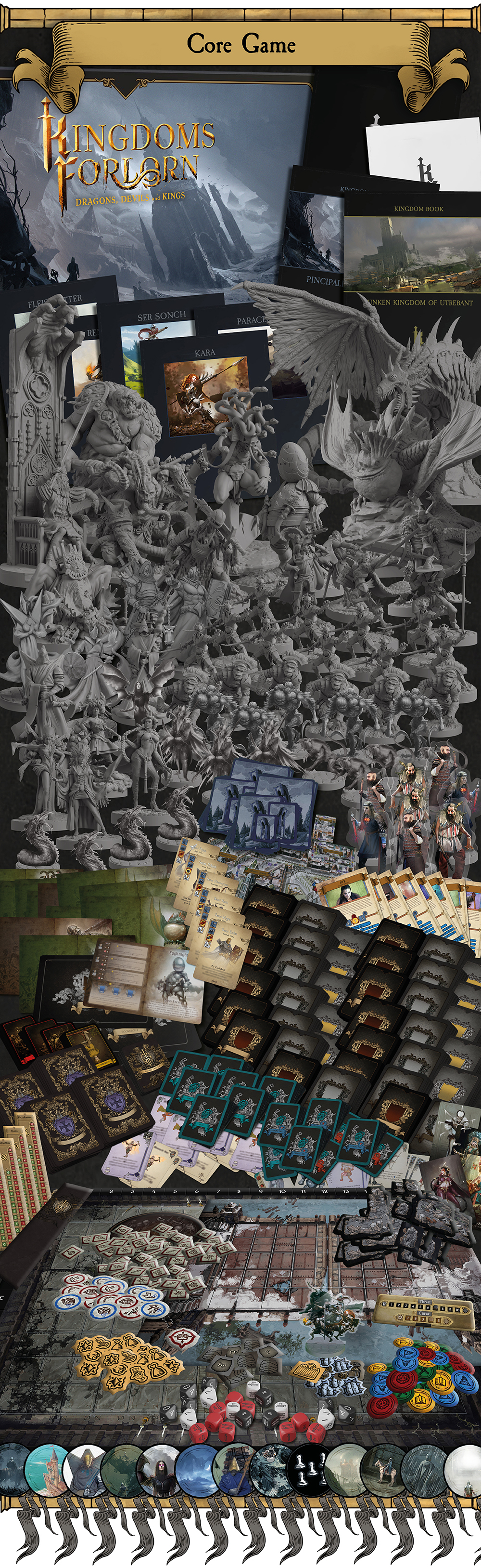 Kingdoms Forlorn: Dragons, Devils and Kings by Into the Unknown Studio ...