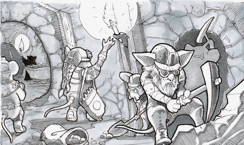 Mice of Legend - Module M4: Part-Time Professional Mine Janitors (D&D ...
