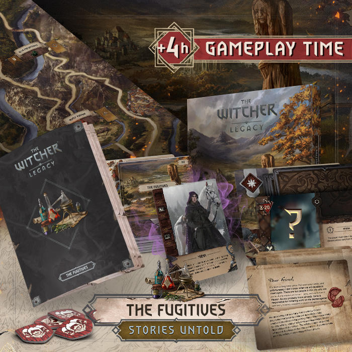 The Witcher: Legacy by Go On Board - Your friends are fugitives ...