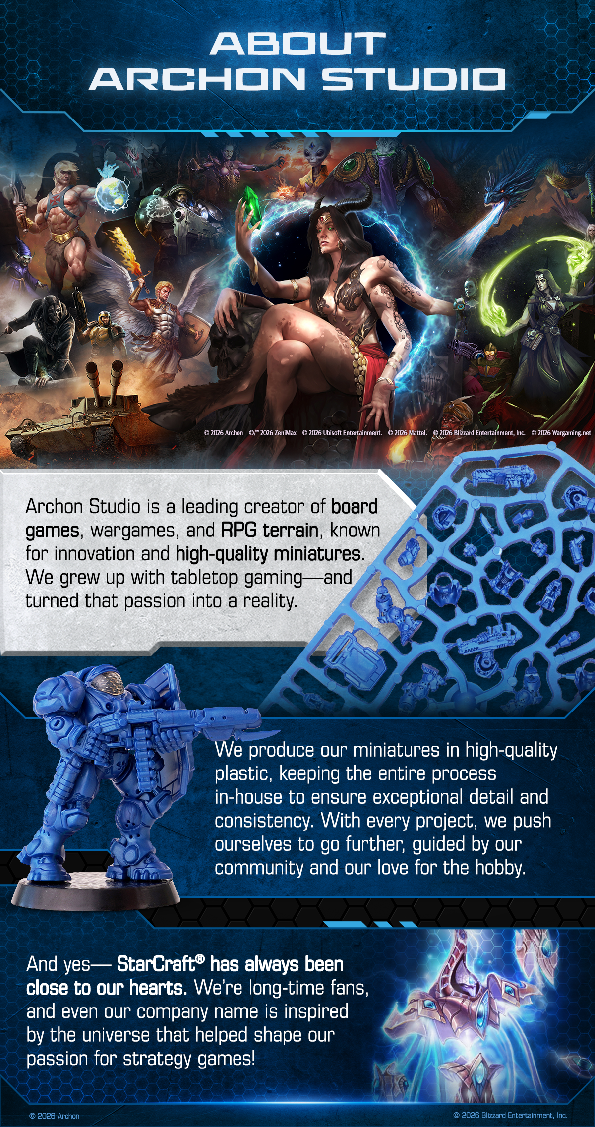 StarCraft: Tabletop Miniatures Game Pre-order by Archon Studio - Gamefound