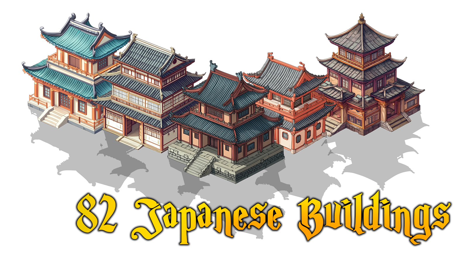 RPG Map Making Assets - Traditional Japanese Structures by Benjamin ...