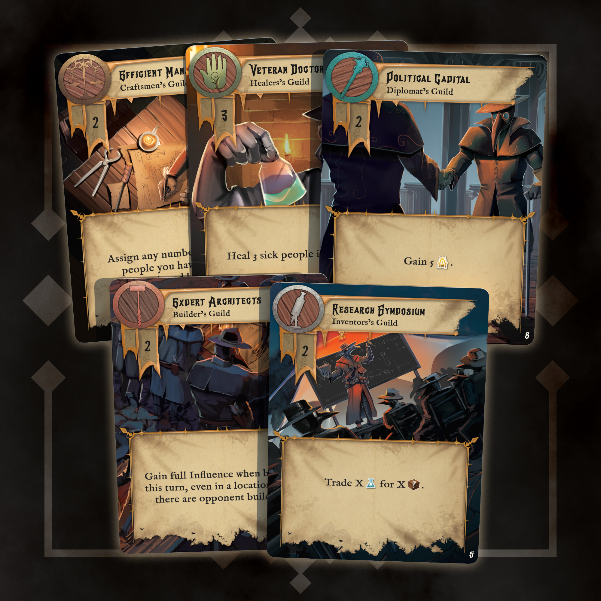 Pest - Guilds of Thokaia (Expansion and 2nd Edition) by Archona Games ...