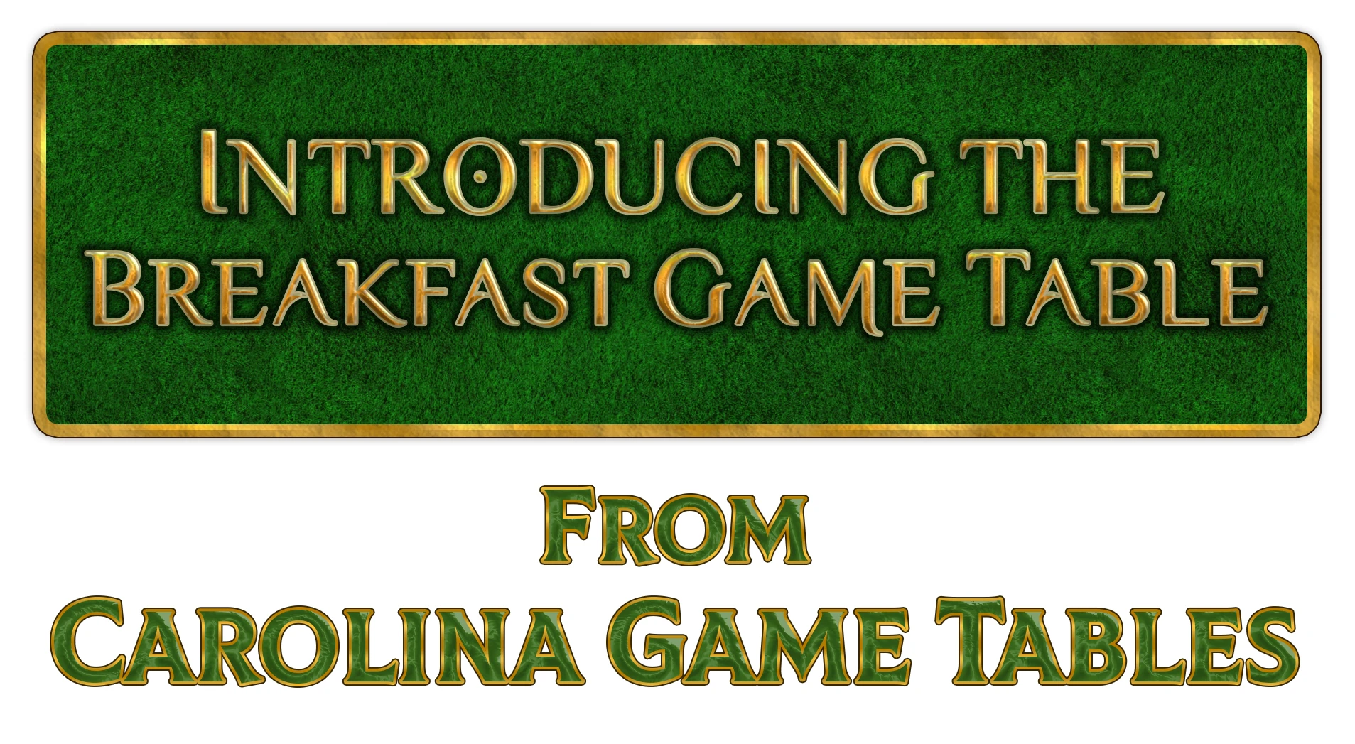 Breakfast Game Table by game_tables - Gamefound