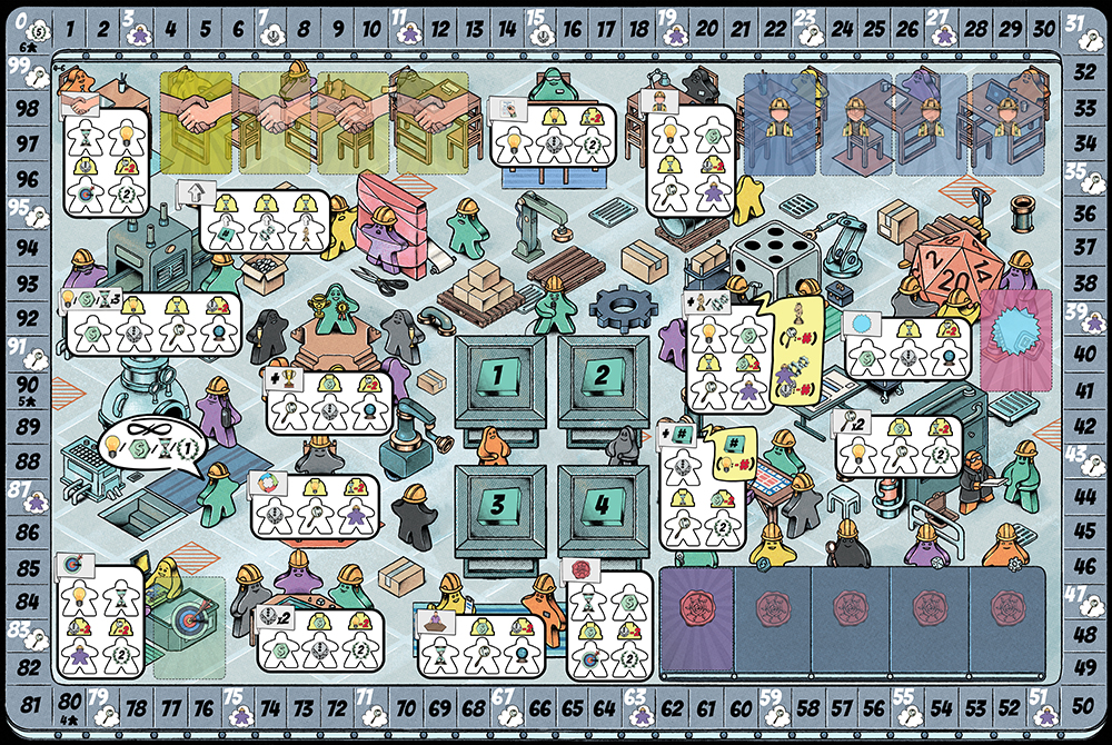 Meeple Inc by Cogito Ergo Meeple - April Update - Gamefound