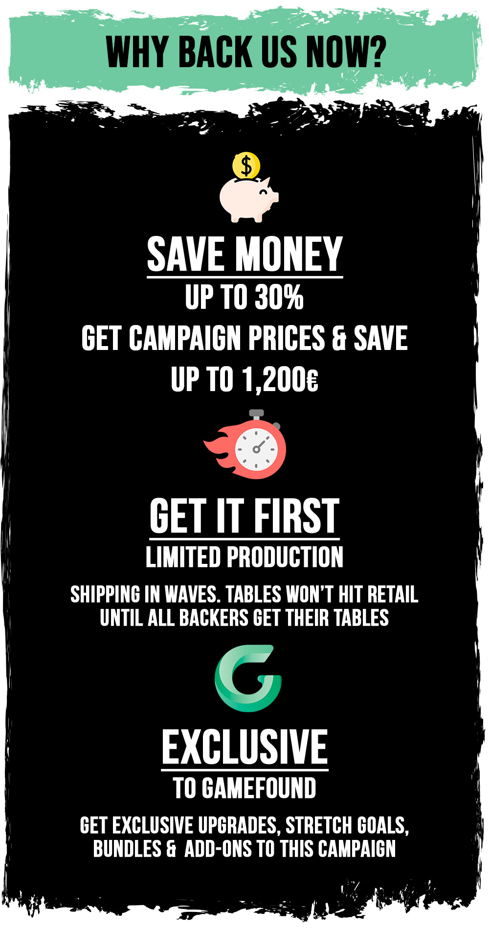 Sunnygeeks 2.0 - Modular Gaming Table by Rathskellers - Gamefound