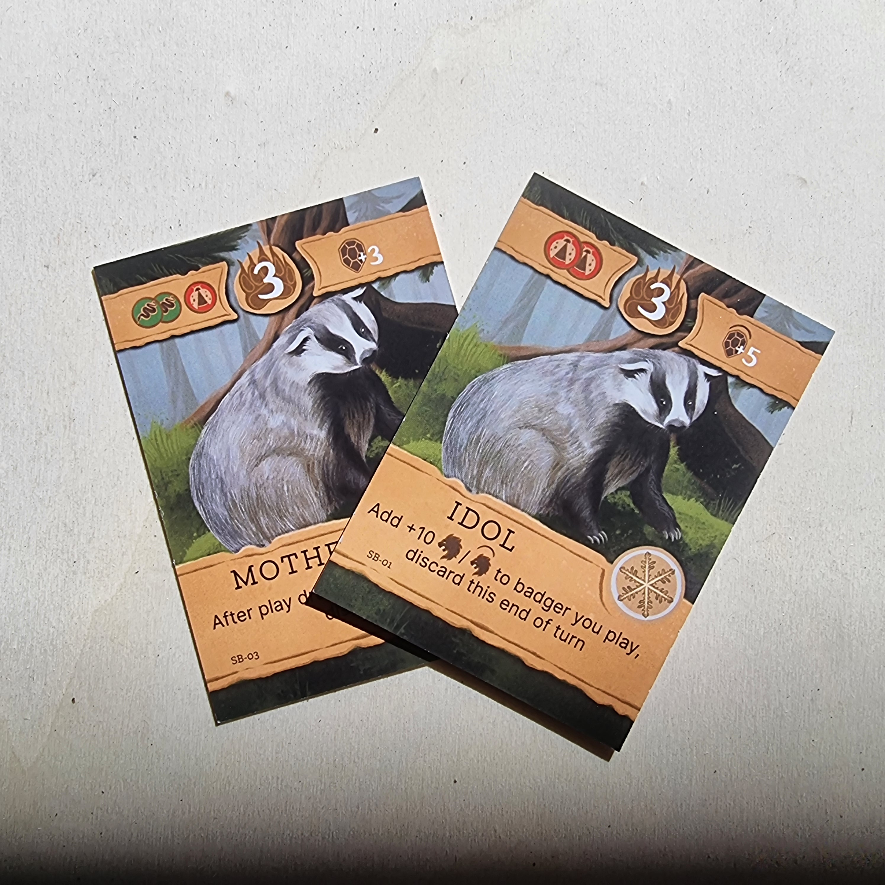 Badgers by InterHuman games - The next 3 Burrows :) - Gamefound