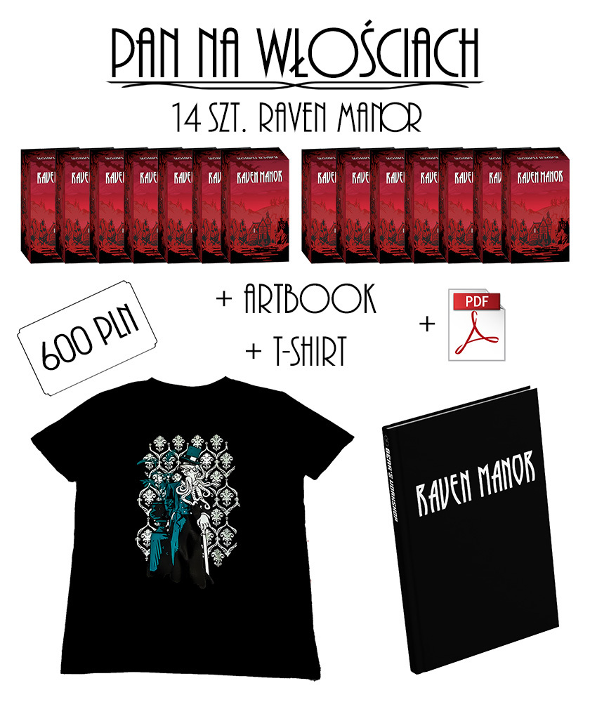 Raven Manor (Edycja Polska) by Bear's Workshop - Gamefound