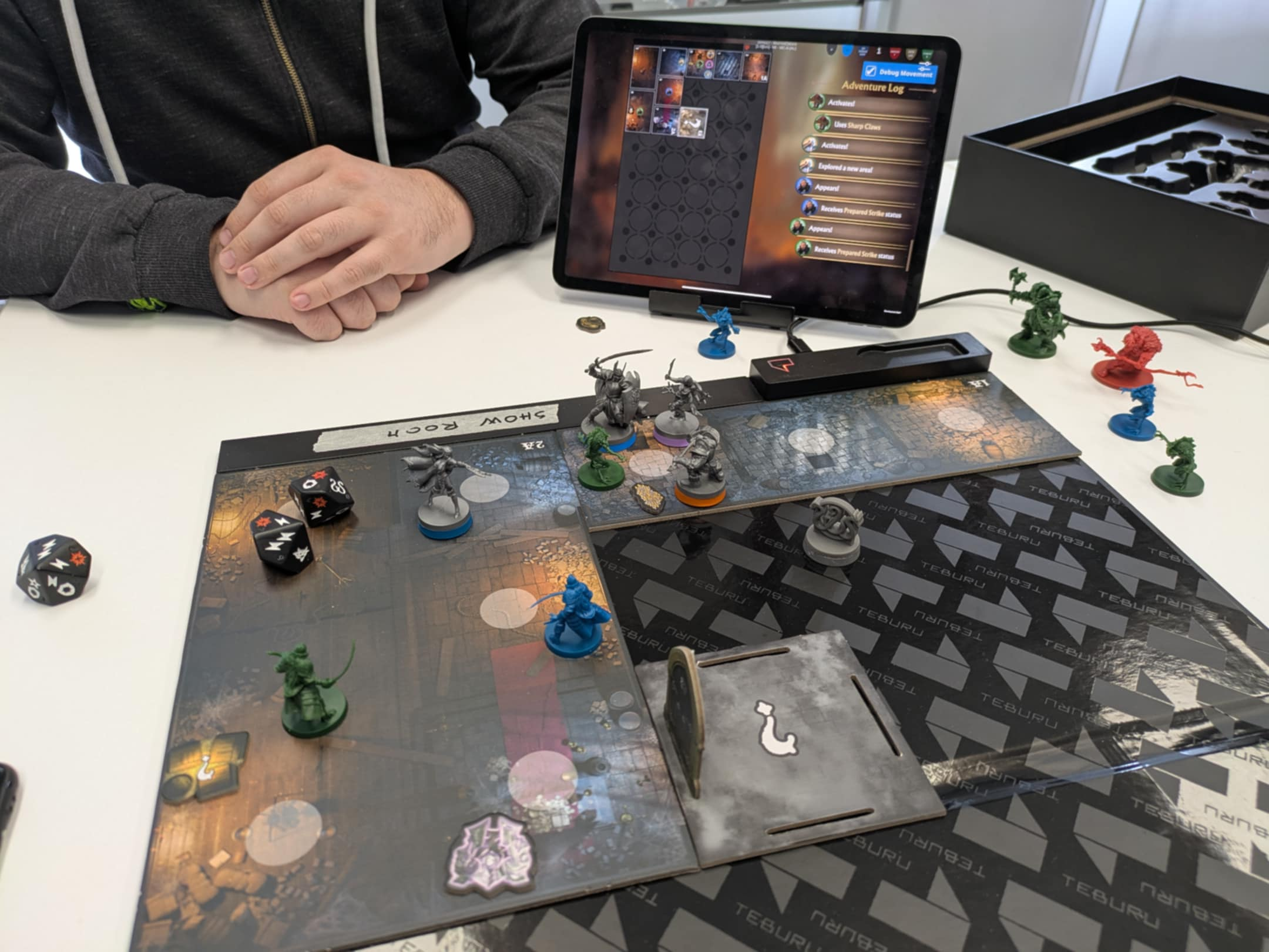 Teburu Dungeon: Sword & Sorcery by Teburu - Playtesting at UKGE - Gamefound