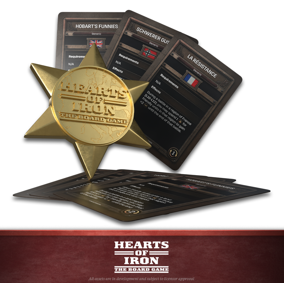 Hearts of Iron: The Board Game by Steamforged Games - Alliances ...