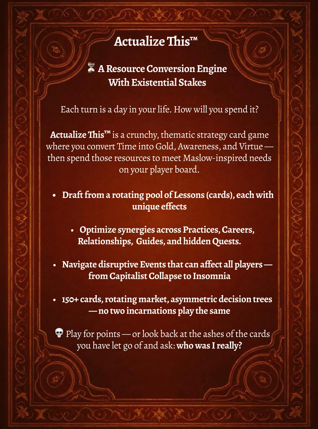 Actualize This by Devotion Games - Gamefound