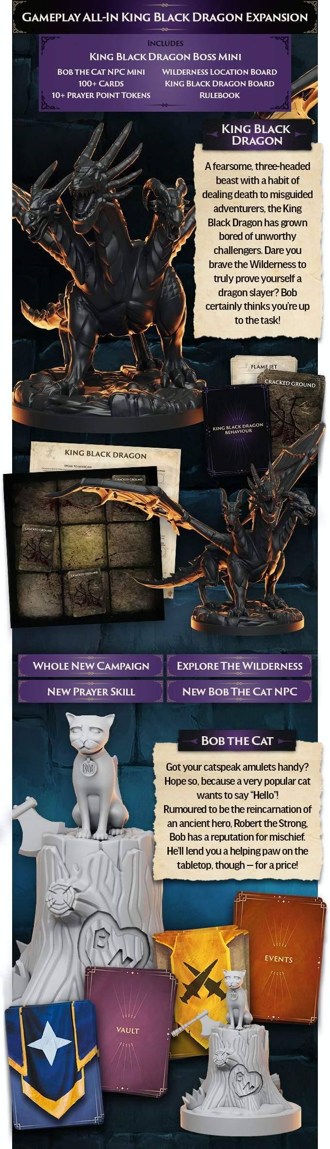 RuneScape Kingdoms: Shadow of Elvarg by Steamforged Games - Gameplay ...