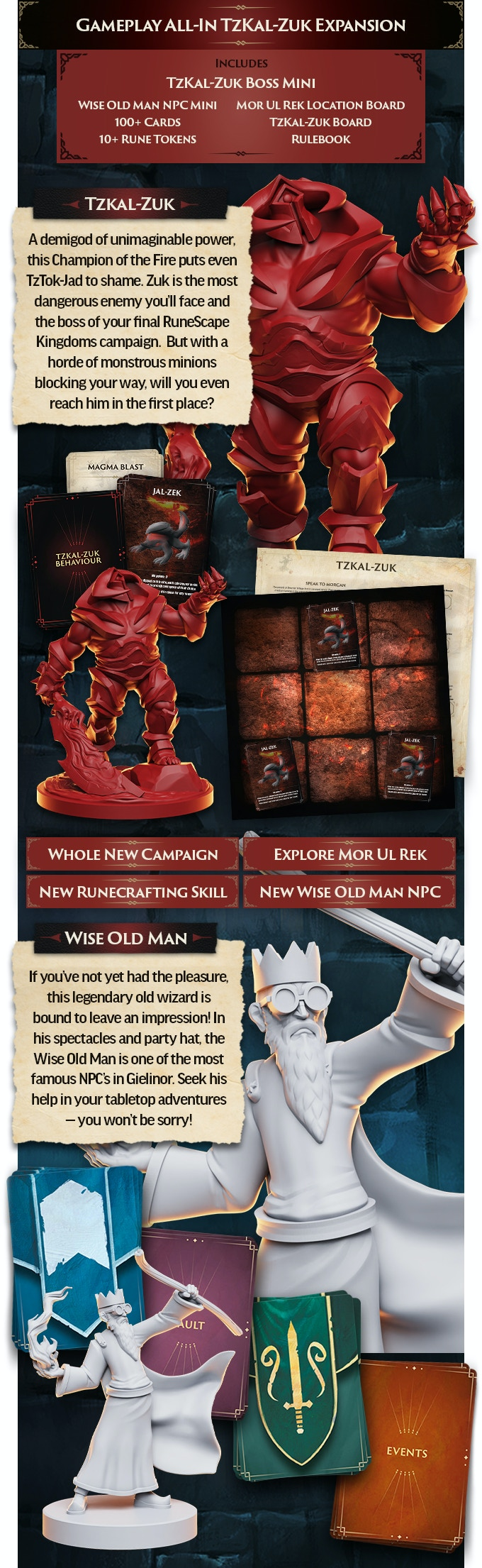 RuneScape Kingdoms: Shadow of Elvarg by Steamforged Games - TzKal-Zuk ...