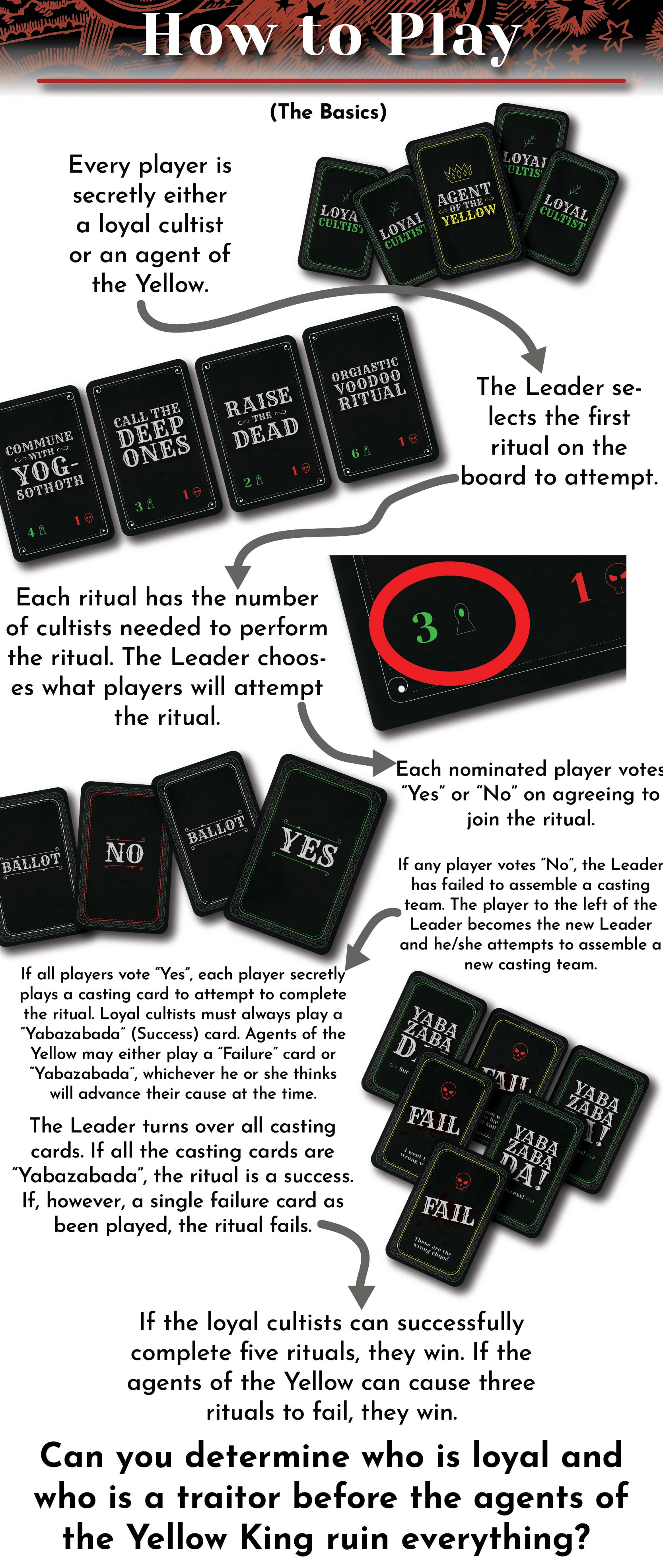 Ritual - The Cthulhu Cultist Party Game of Spell Casting and Betrayal ...