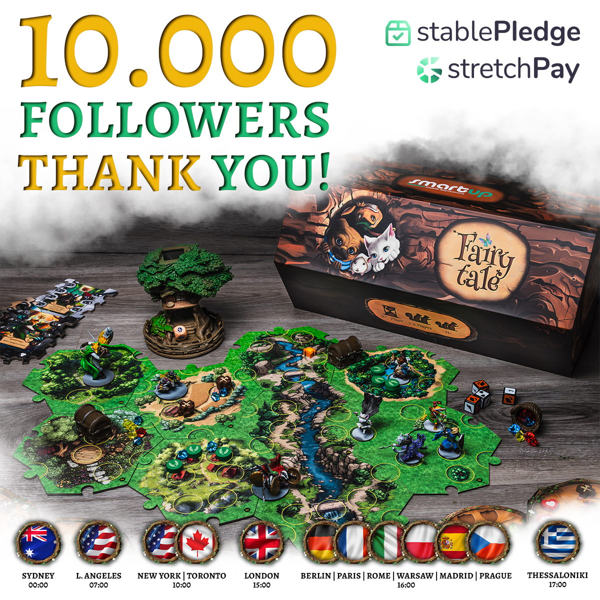 Fairytale by Smartup Games - The Tree House Dice Tower - Follower Gift ...