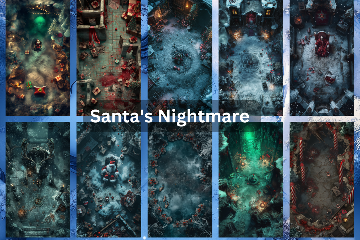 Digital Battle Maps , 9,700 RPG Battlemaps, Tabletop & VTT Maps for ...