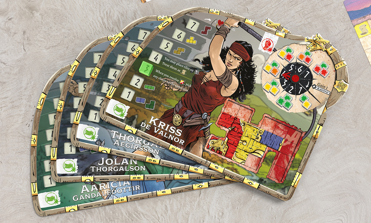 Thorgal: The Board Game by Portal Games - How the Characters become ...