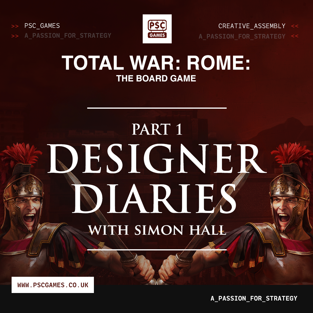 Total War: ROME: The Board Game by Colour Command & Combat Ltd ...