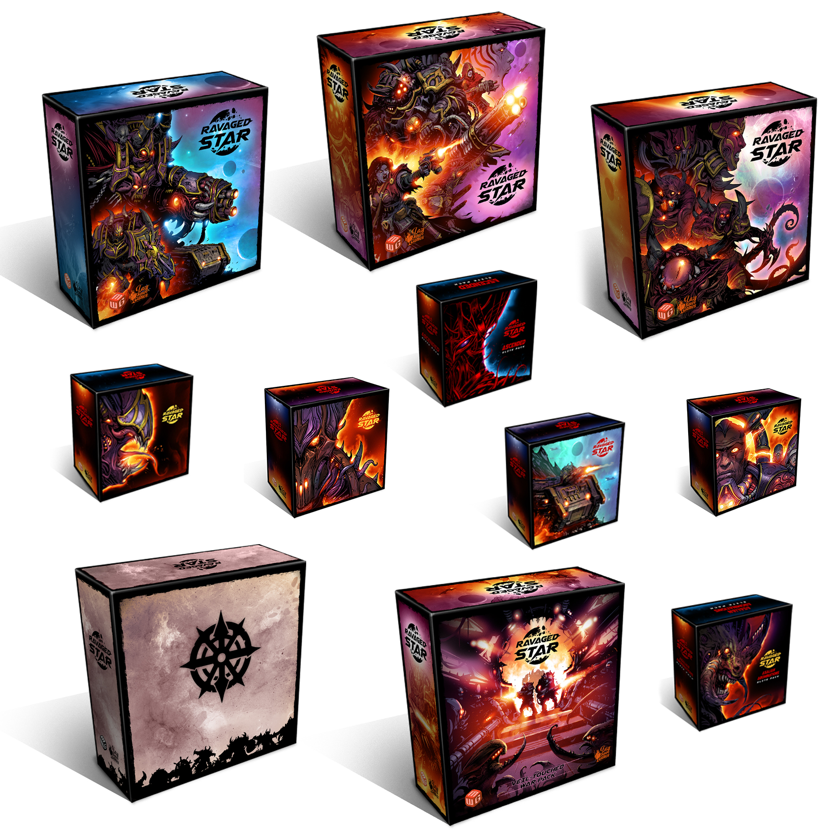 Ravaged Star: Tabletop Miniature Wargame by MiniWarGaming - New Immari ...