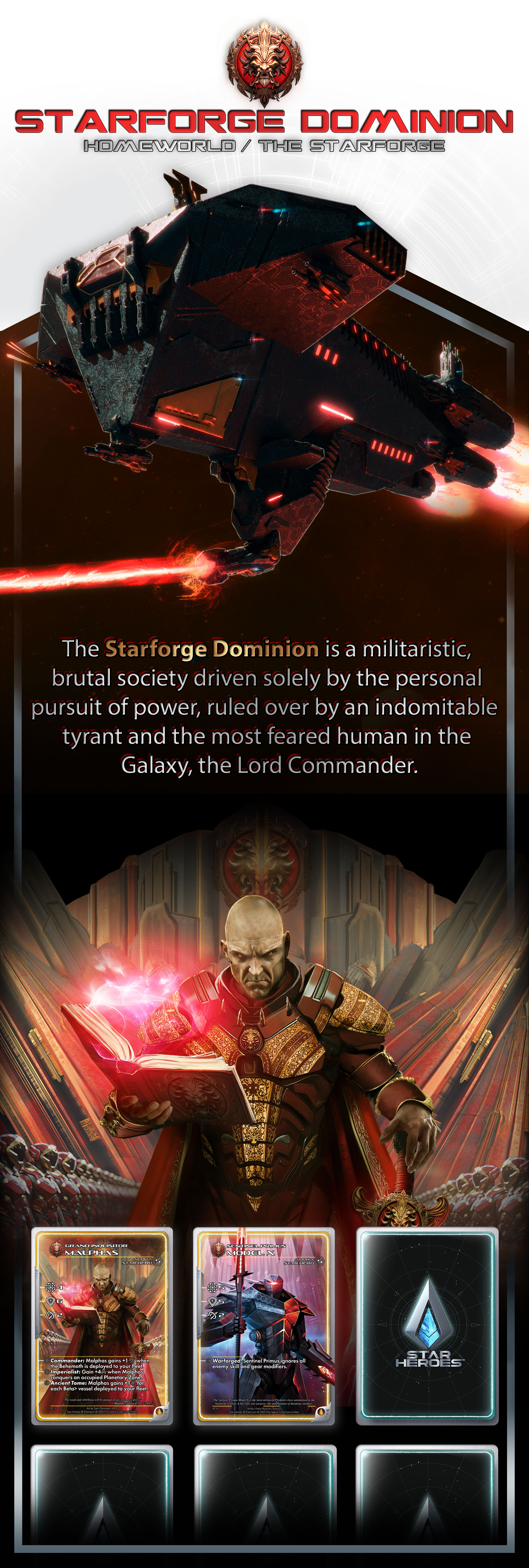 Star Heroes - Eternium (4X TCG) by The Space Collective - Gamefound