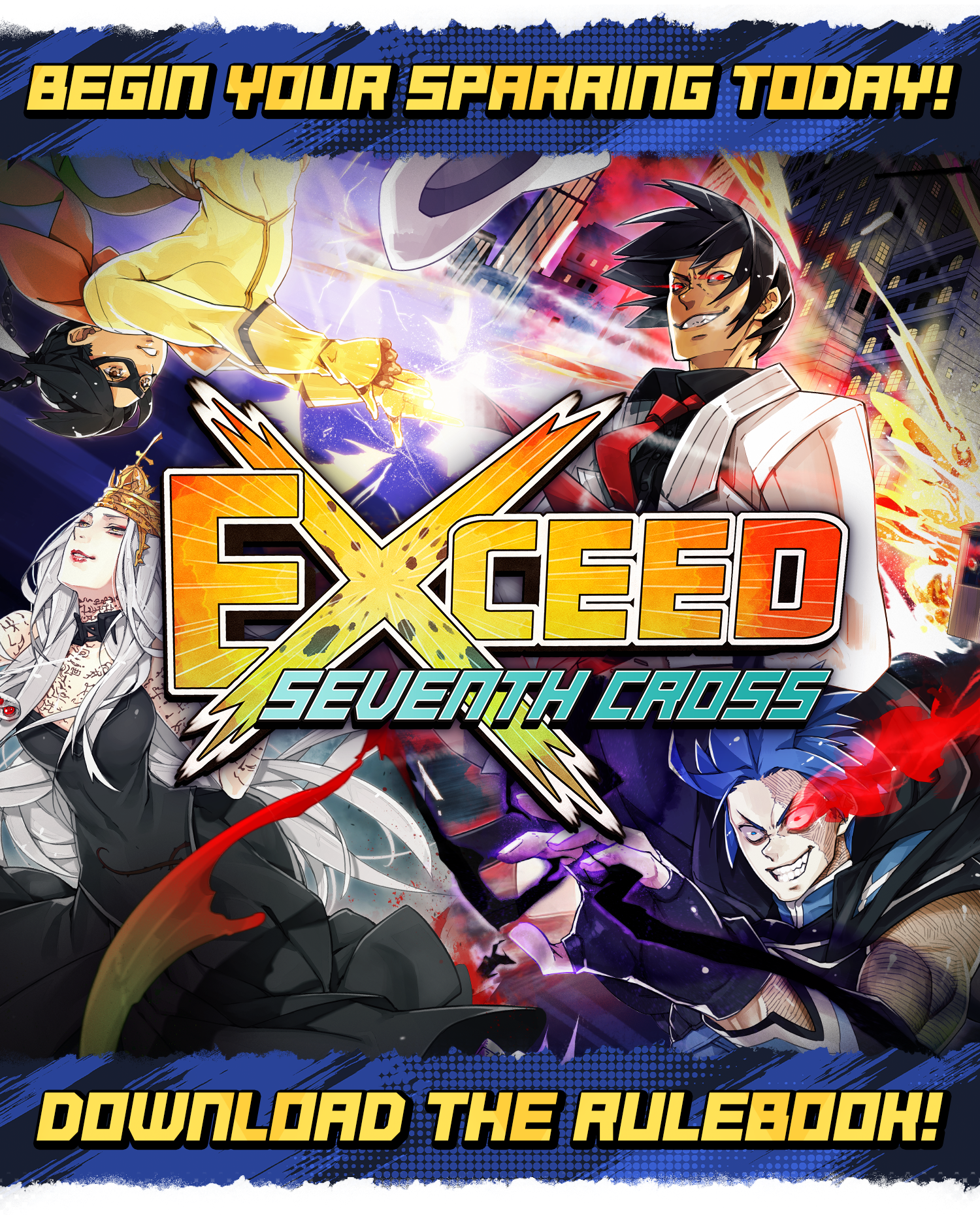Exceed: Seventh Cross by Level 99 Games - Gamefound