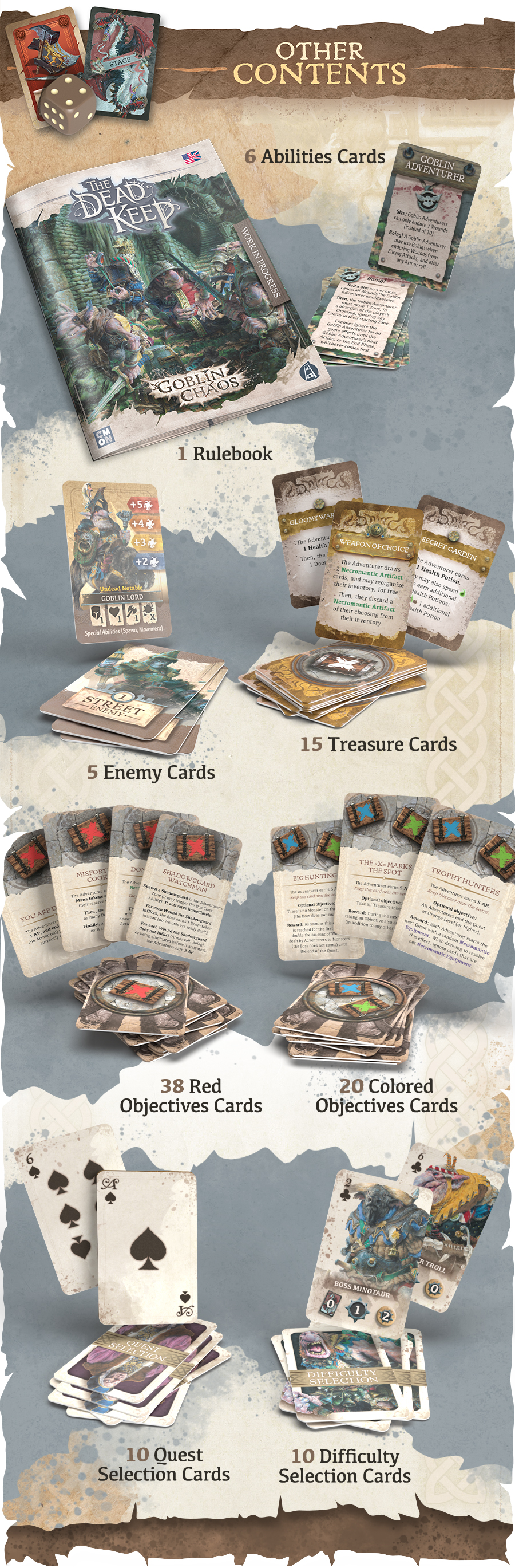 The Dead Keep by CMON - Gamefound