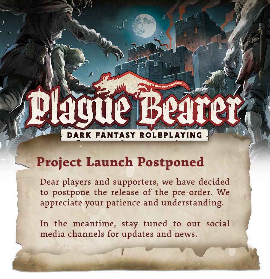 Plague Bearer RPG by CMON - Gamefound