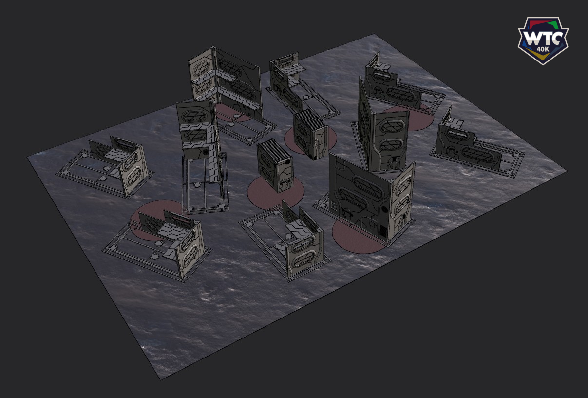 WTC Foldable Sci-Fi Terrain Set by FRTO - Gamefound