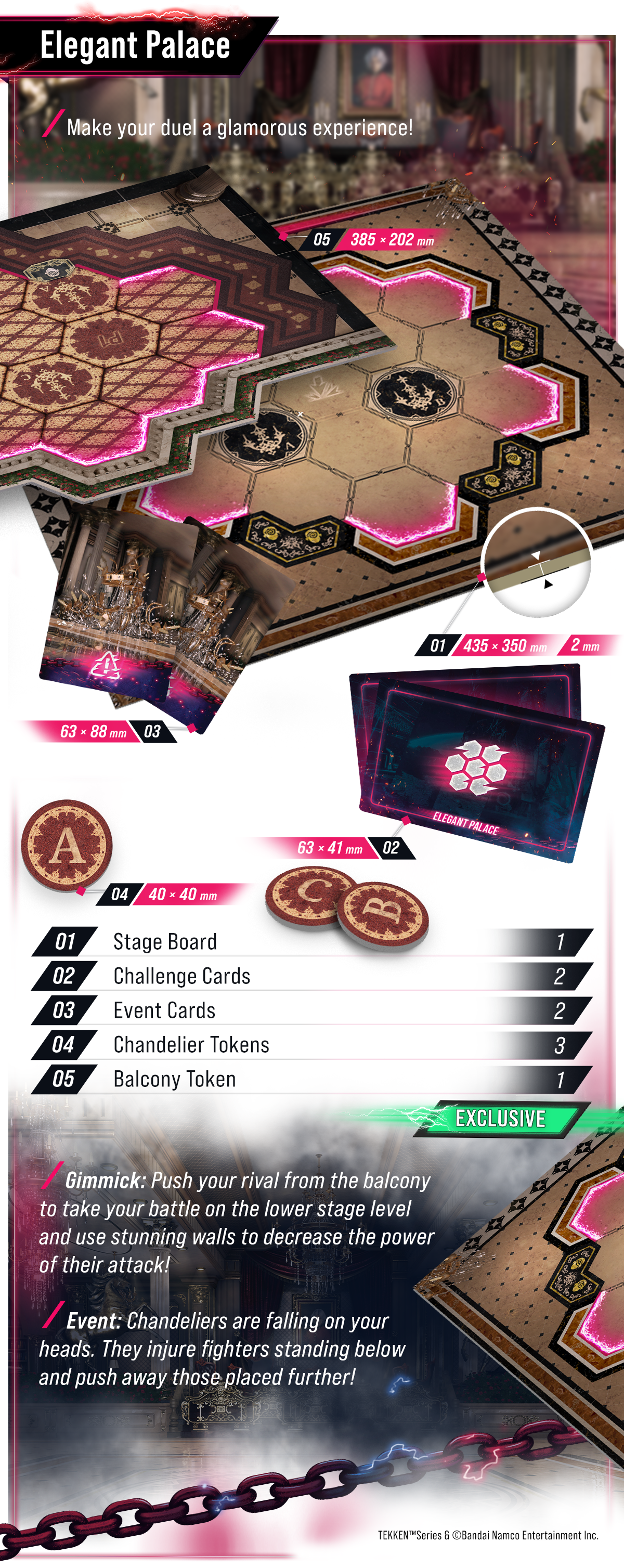 TEKKEN - The Board Game by Go On Board - Gamefound