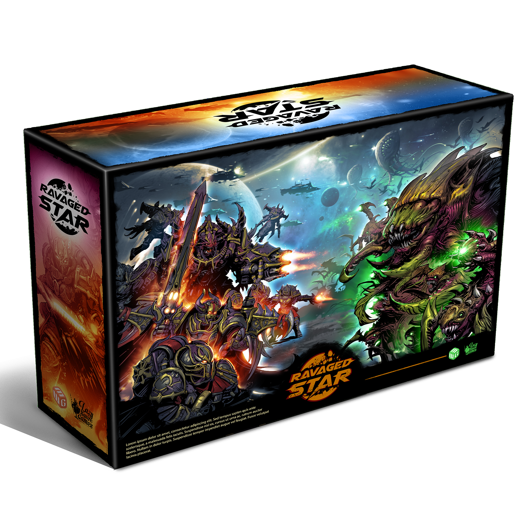 Ravaged Star: Tabletop Miniature Wargame by MiniWarGaming - New Asalian ...