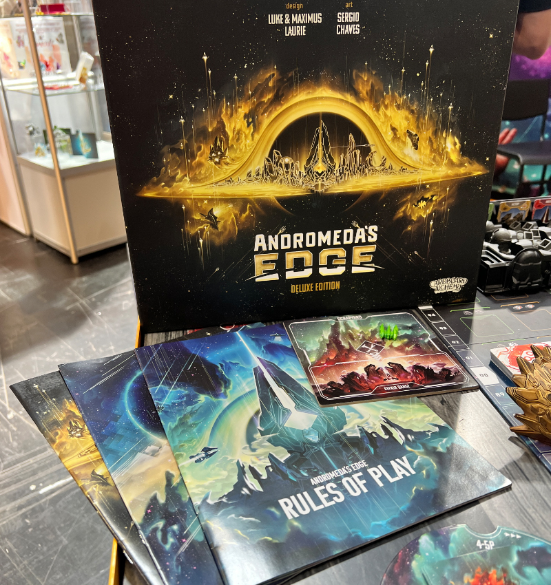 Andromeda's Edge by Cardboard Alchemy - Andromeda's Edge - Production End is Nigh! - Gamefound
