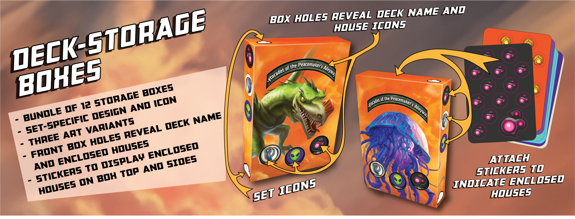 KeyForge: Æmber Skies by Ghost Galaxy - Pledge Tiers & Stretch Goals ...