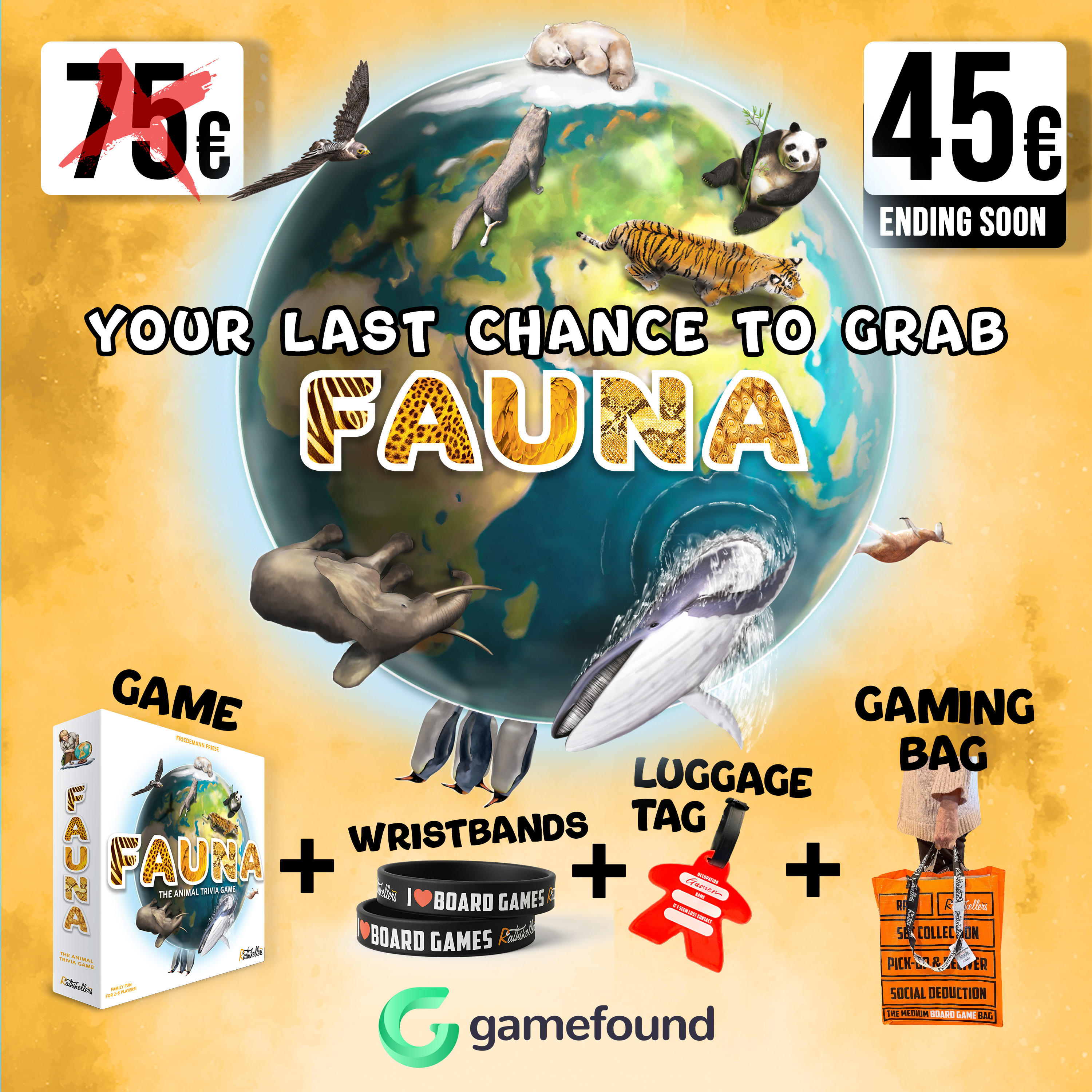 Fauna - The Animal Trivia Game by Rathskellers - Gamefound