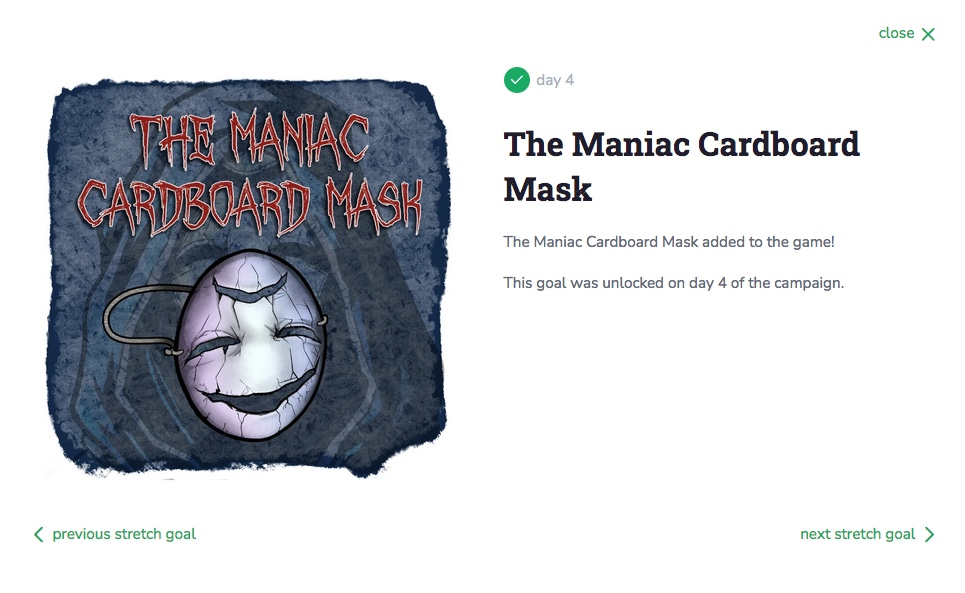 The Maniac by Escape Studios Games - Retailer Pledge and the Cursed ...