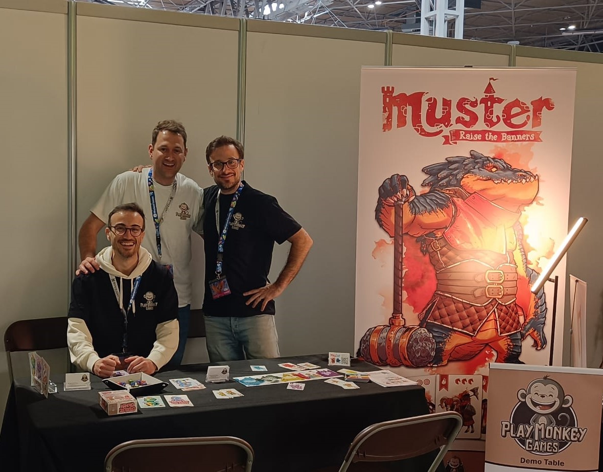 Muster: Raise the Banners by Play Monkey Games - UK Games Expo Recap ...