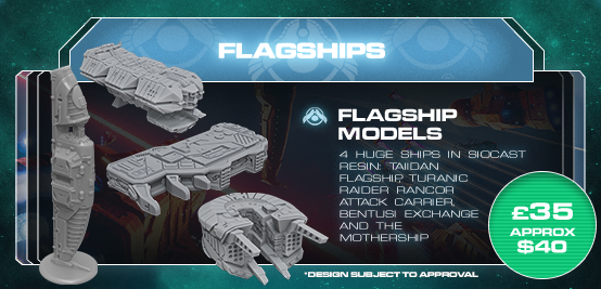 Homeworld: Fleet Command by MODIPHIUS ENTERTAINMENT - Flagship Models - Gamefound