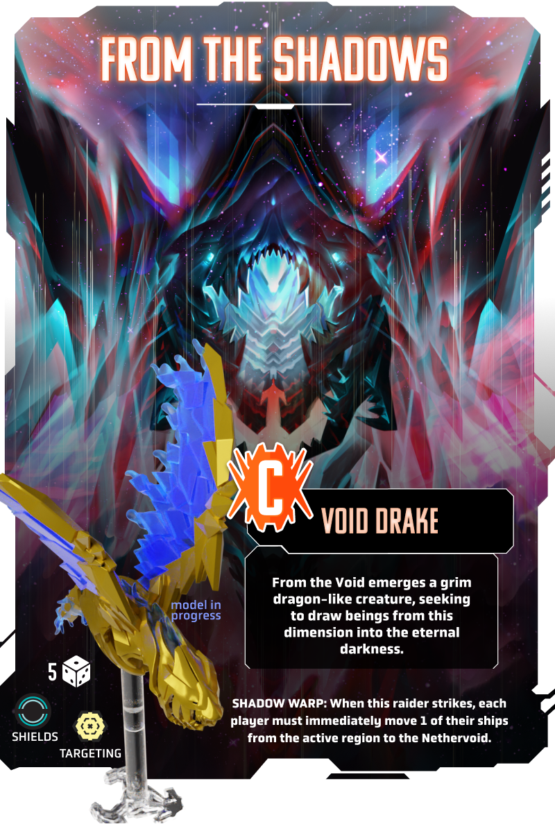 Andromeda's Edge by Cardboard Alchemy - Shadows of the Void and Raiders Strike! - Gamefound