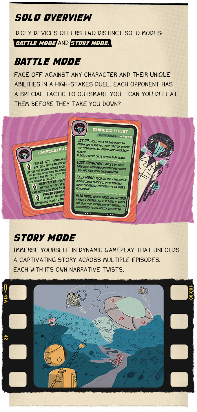 Dicey Devices: Mad Ambition by Origami Whale Games - Gamefound