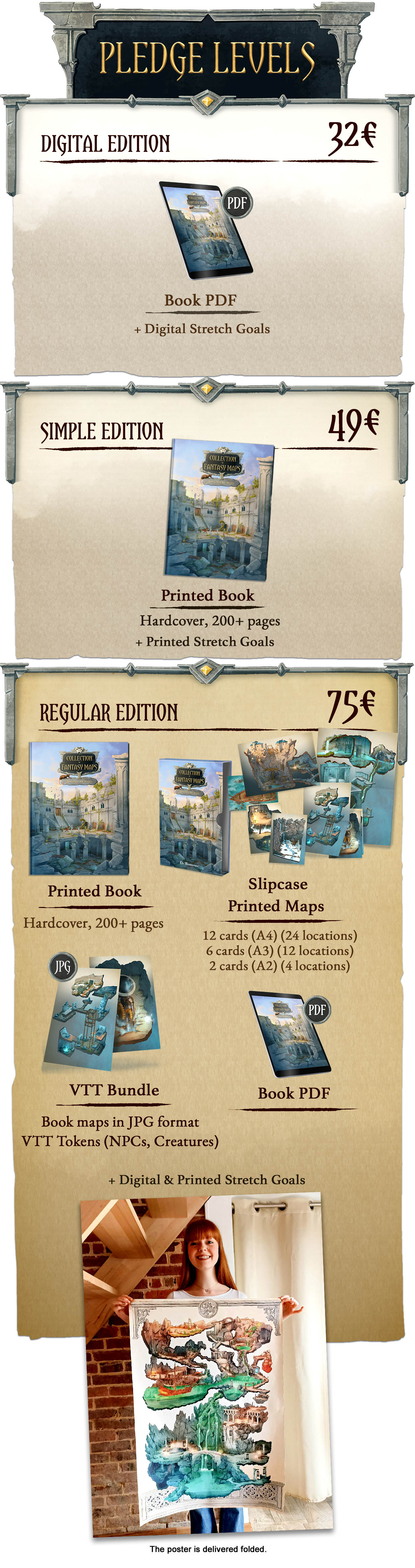 A Collection of Fantasy Maps II by De Architecturart - Gamefound