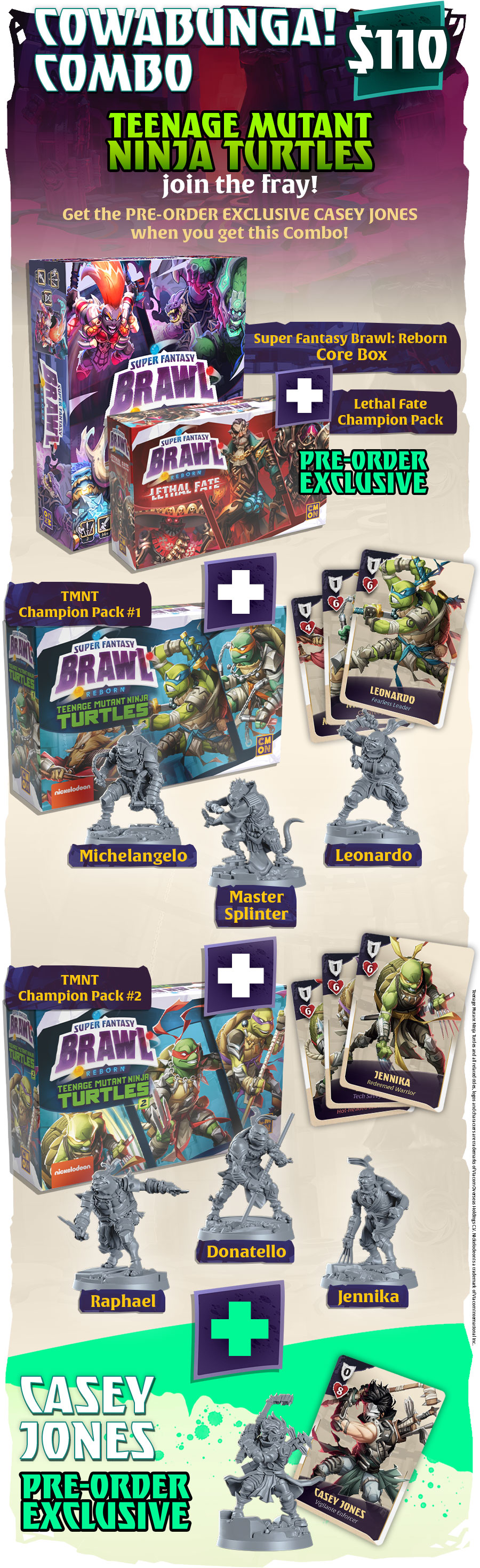 Super Fantasy Brawl: Reborn by CMON - Gamefound