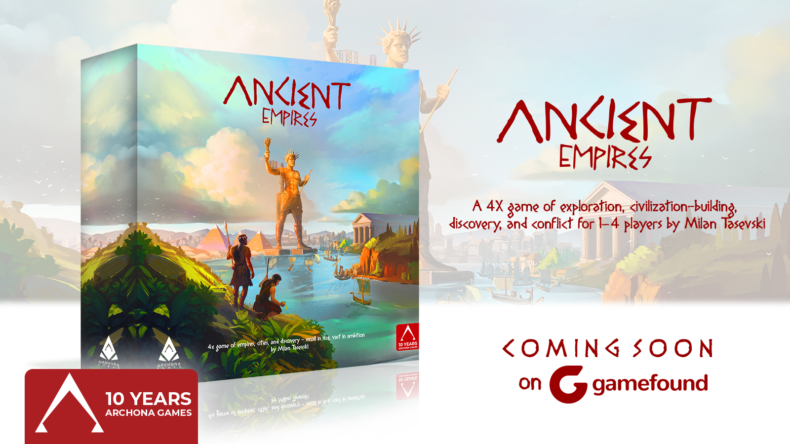 Ancient Empires by Archona Games - Gamefound
