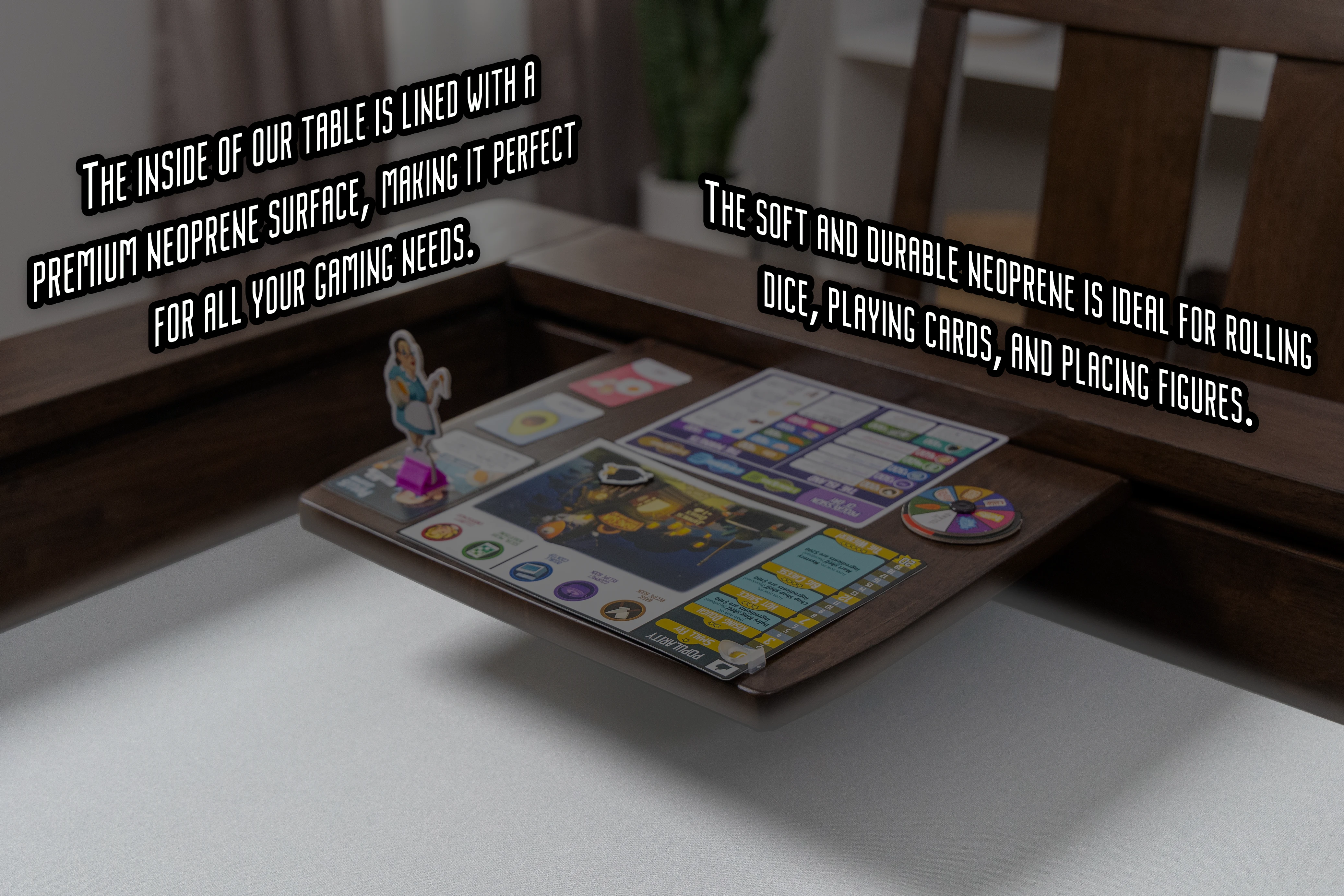 The Jade Board Game Table Redux by Moon Rabbit Tables - Gamefound