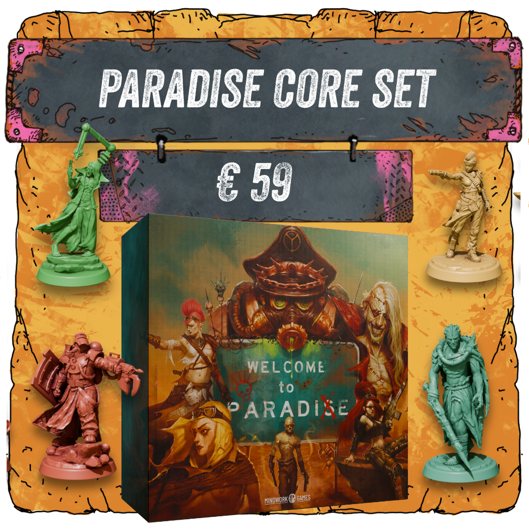 PARADISE - A Wastepunk Boardgame by Mindwork Games - MAJOR PRICE AND ...