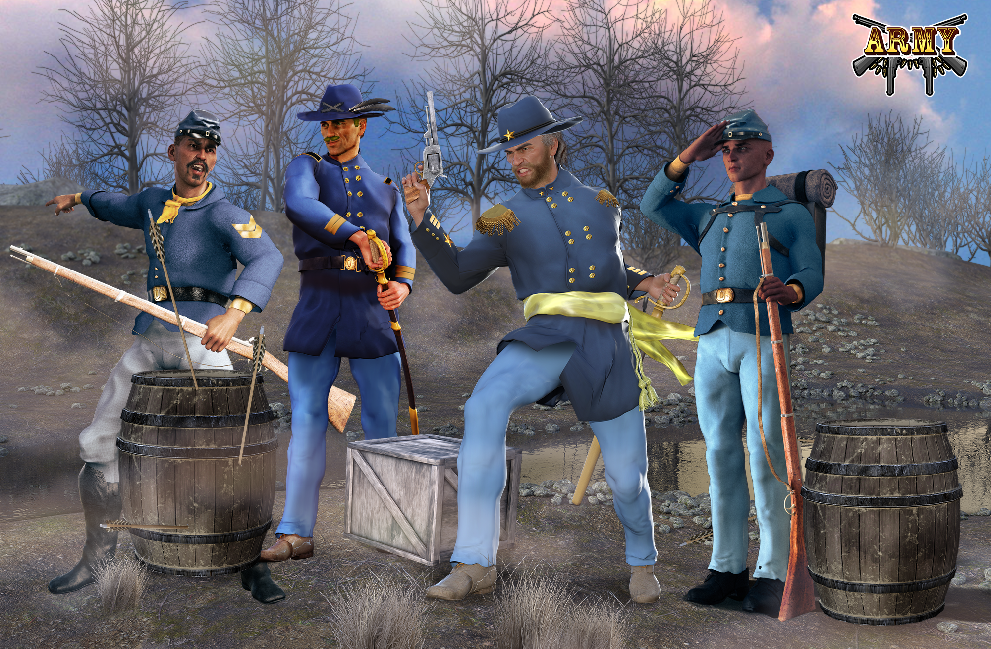 Guns of the Old West by Wolf Storm Entertainment - Gamefound