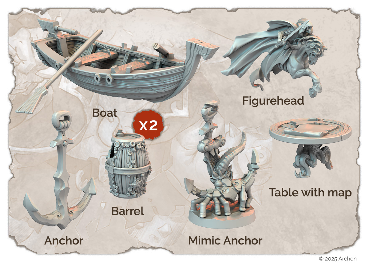 Dungeons & Lasers VII: Porthaven by Archon Studio - Gamefound