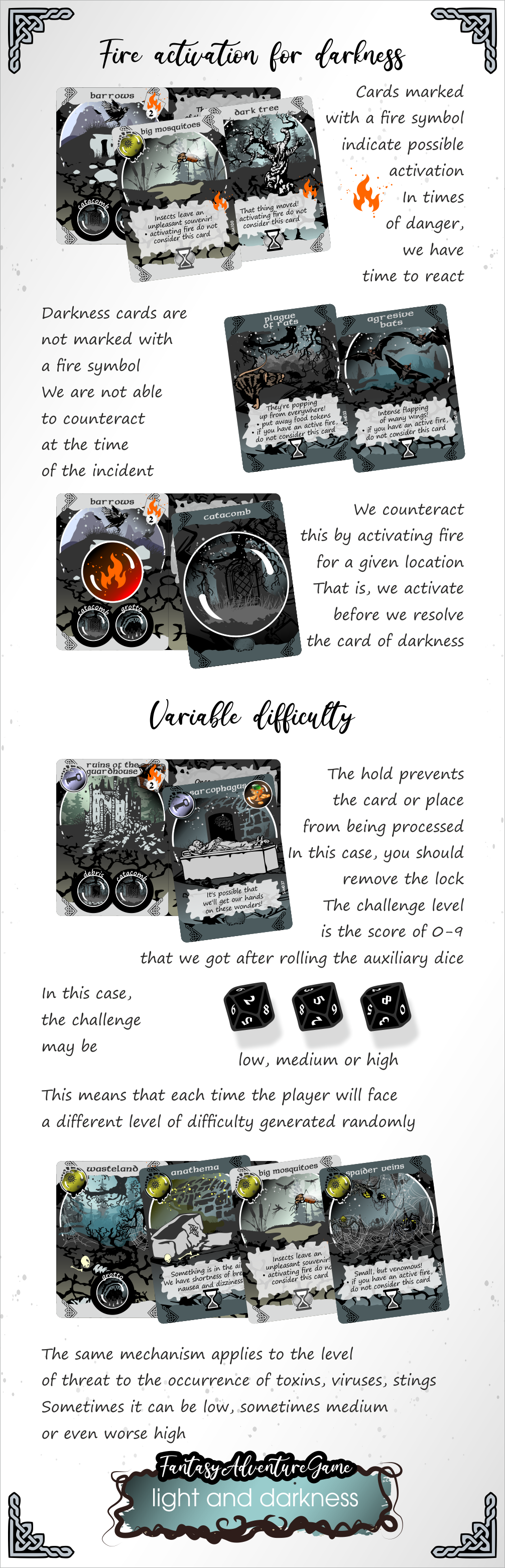 Fantasy Adventure Game LIGHT AND DARKNESS by kopergames - Gamefound