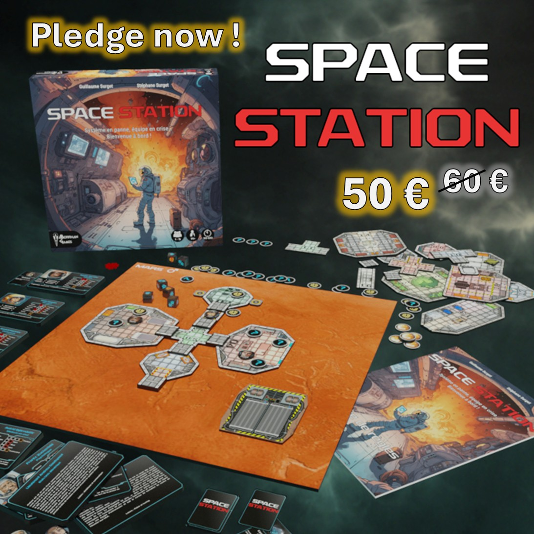 Space Station by Morrigan Games - The end is nigh. - Gamefound